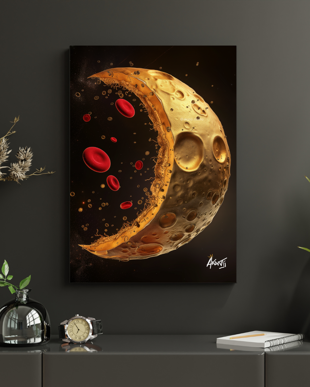 Children of The Sun With Moon Crescent Blood – Akanji Studio Wellness C.I.C