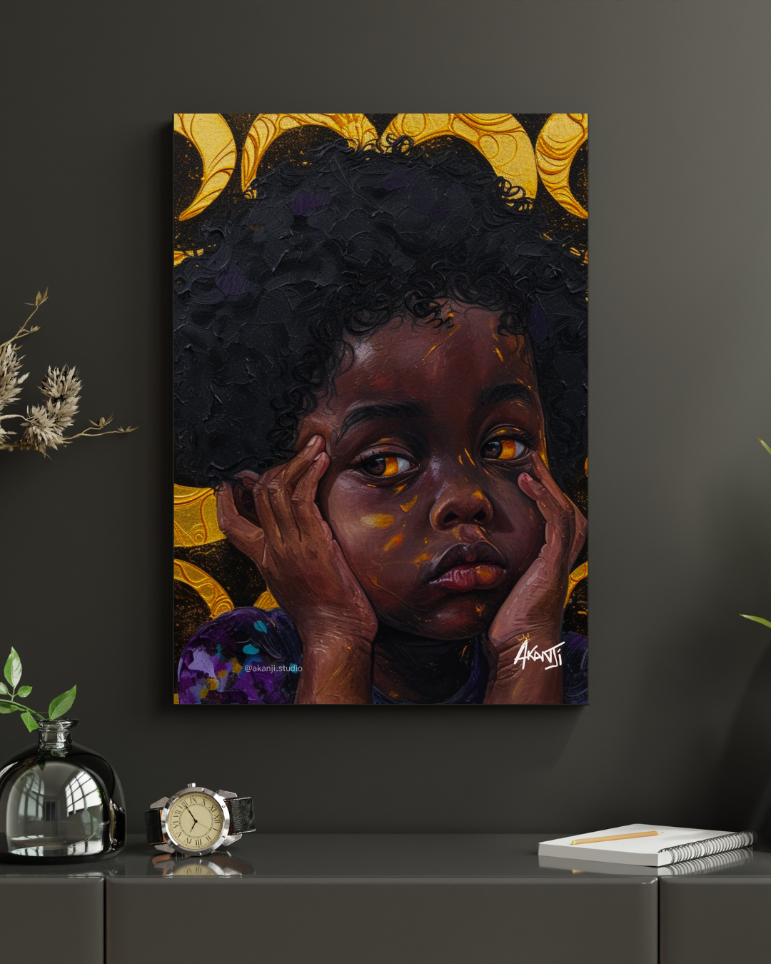 Children of The Sun With Moon Crescent Blood – Akanji Studio Wellness C.I.C